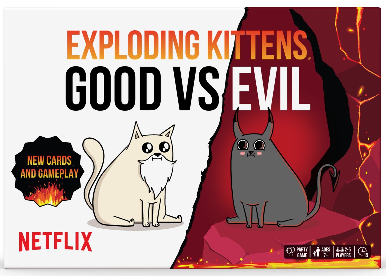 Recém-lançado no streaming, Exploding Kittens: Bem vs Mal chega com ...