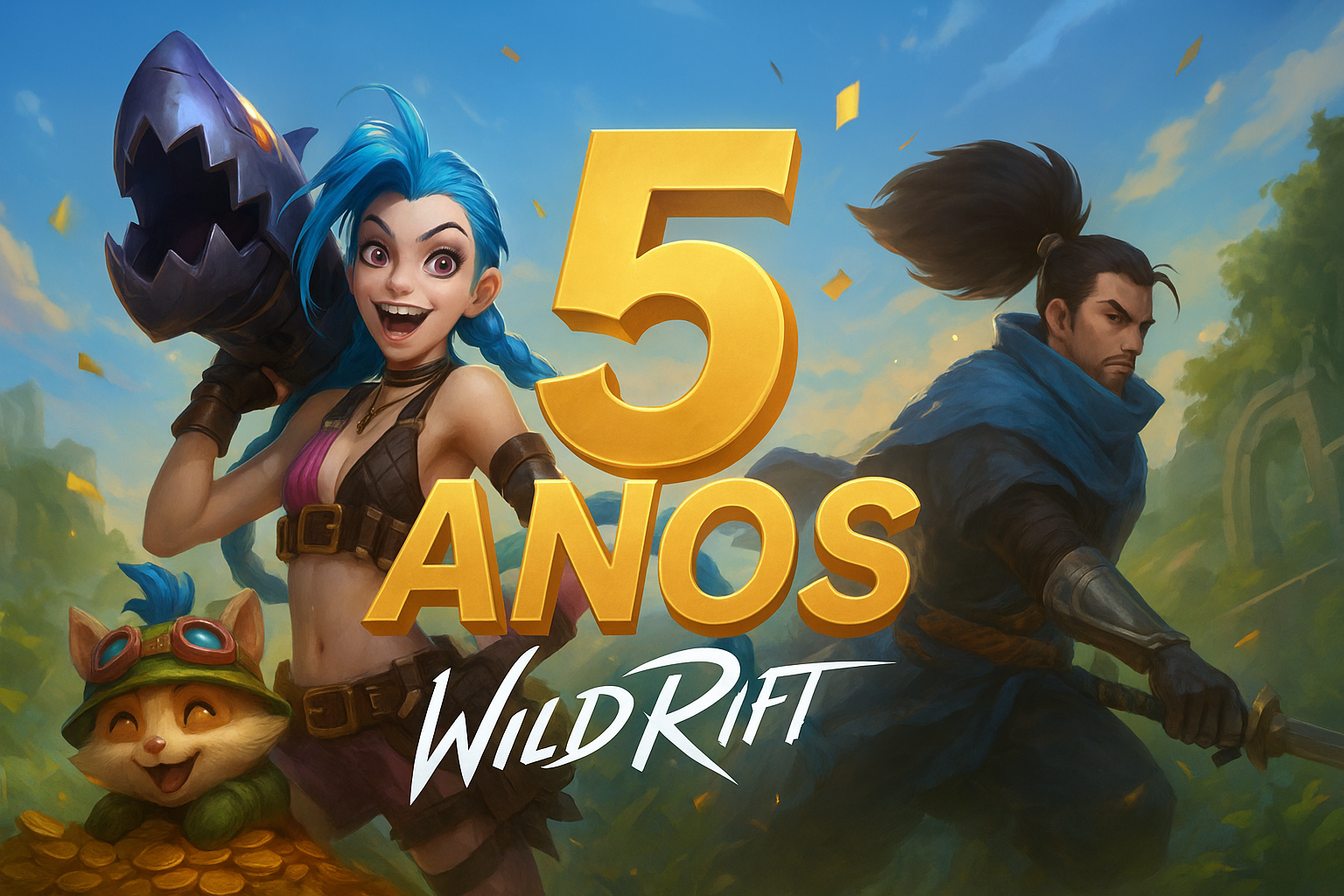 Riot Games celebra 5 anos de Wild Rift com mega experiência na BGS 2025